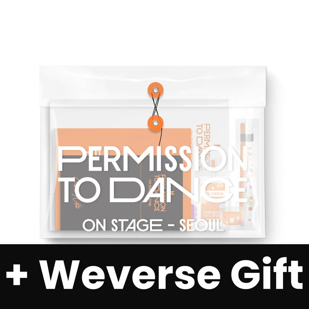 BTS - PERMISSION TO DANCE ON STAGE - SEOUL (DIGITAL CODE) + Weverse Gi