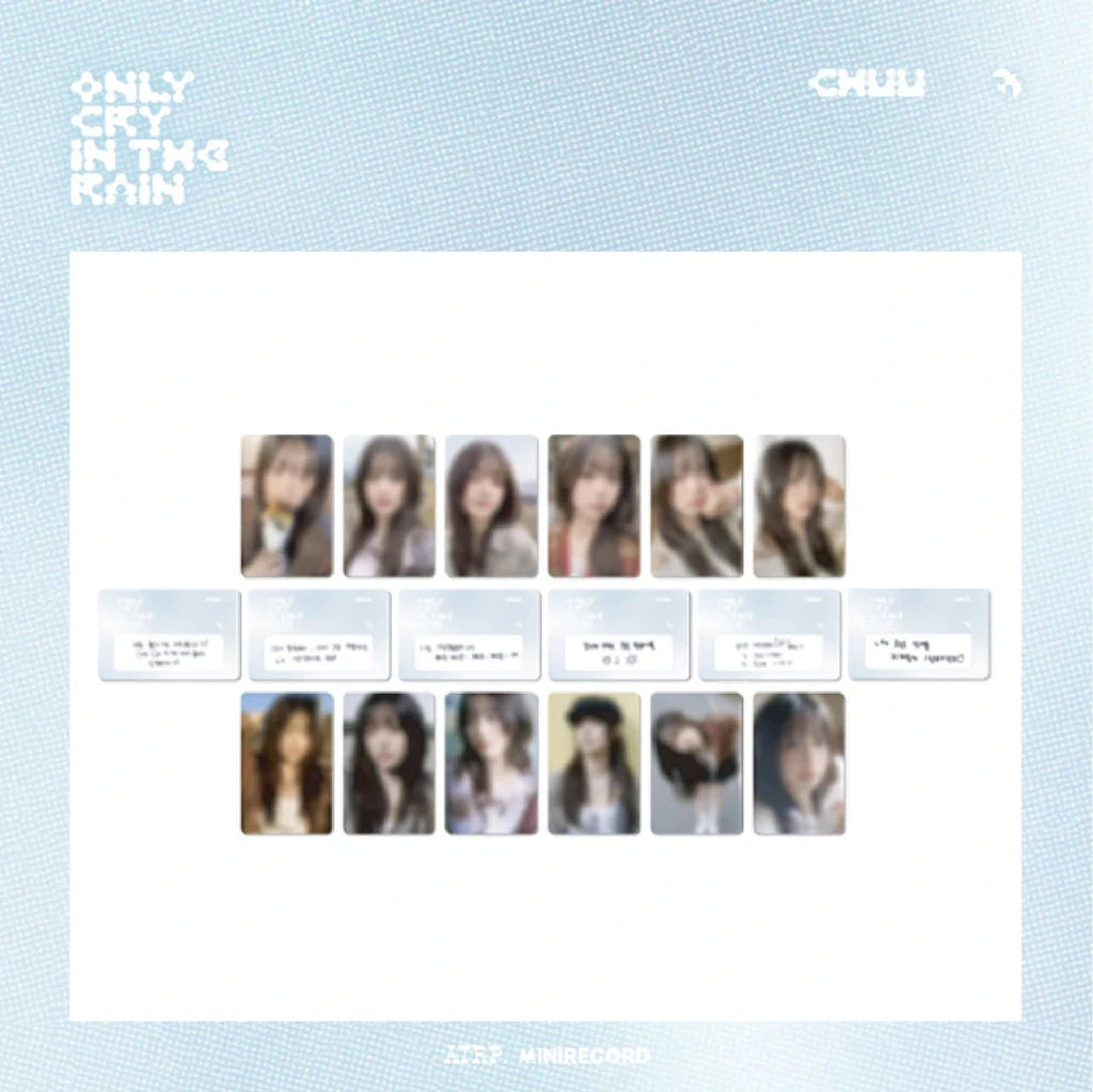 CHUU - TRADING CARD ('ONLY CRY IN THE RAIN' OFFICIAL MD)