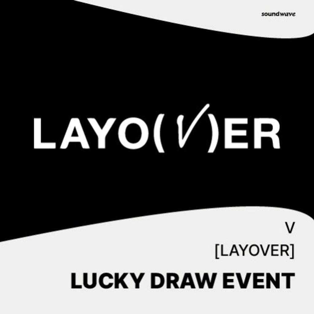V (BTS) - LAYOVER (1ST SOLO ALBUM) LUCKY DRAW